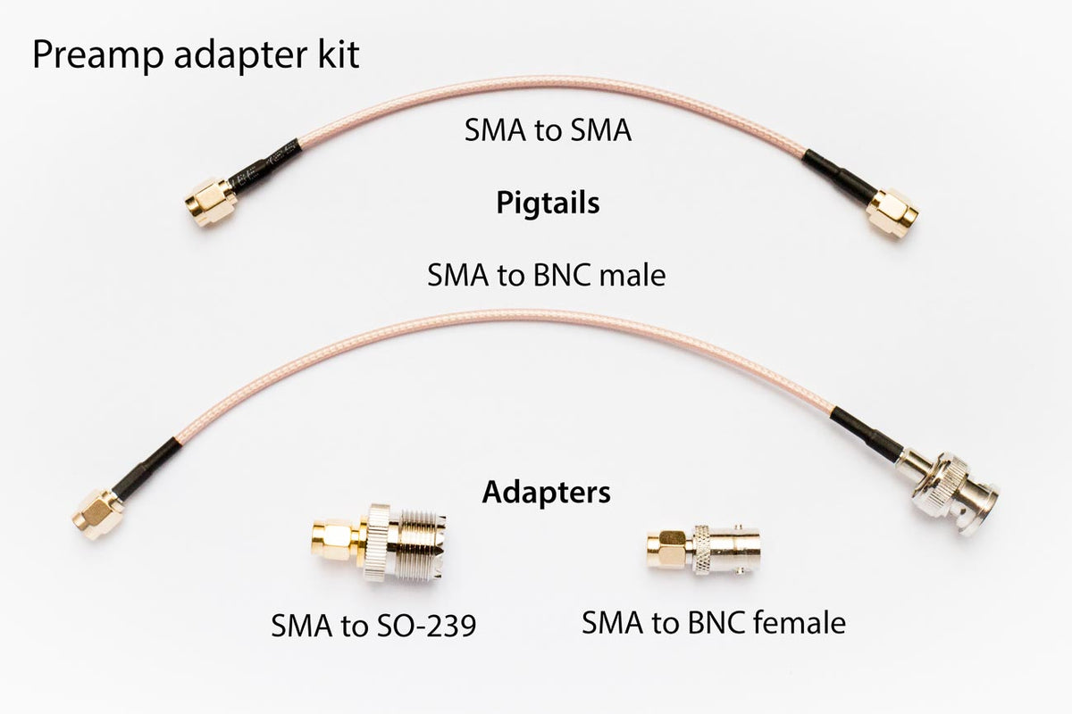 Preamplifier RF Adapter Kit – Wegmatt